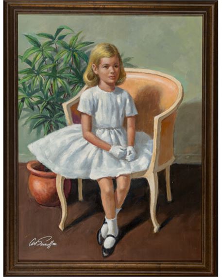 Arthur Saron Sarnoff | Young Girl Portrait | MutualArt