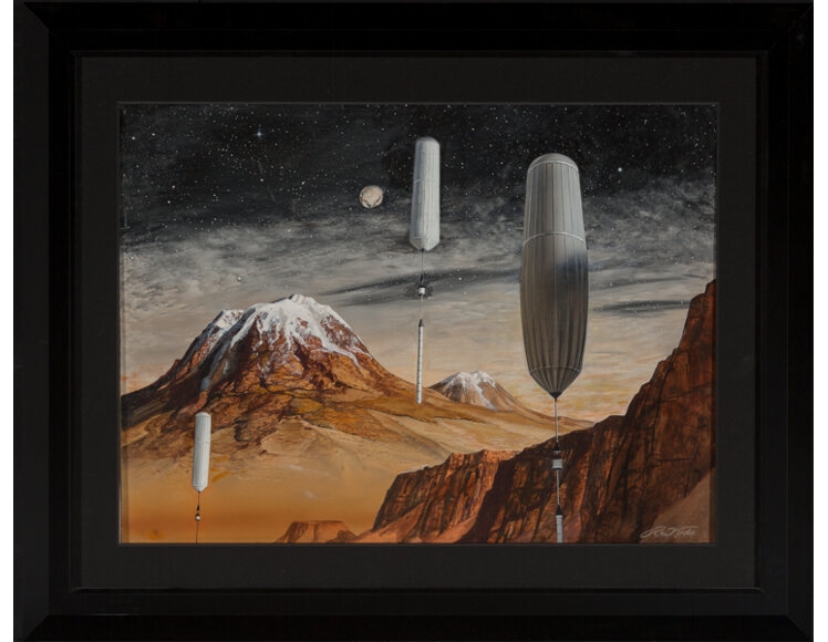Ren Wicks | Meteor and Mars Series 2, from the NASA Mars Series (two ...