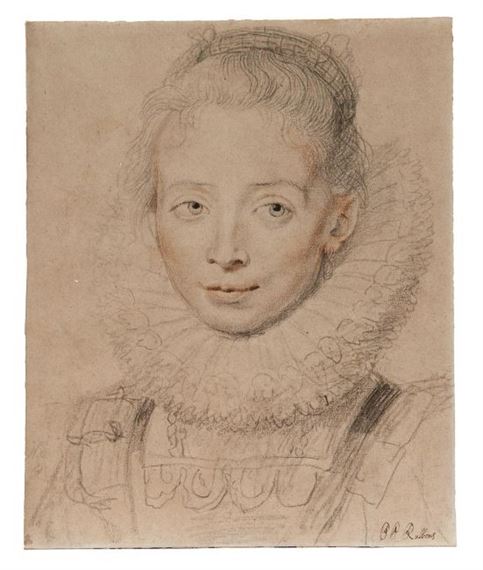 Peter Paul Rubens | Rubens' daughter Clara Seren | MutualArt