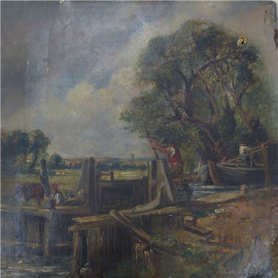 John Constable | The Lock | MutualArt