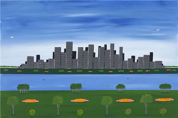 Doug Frith | Cityscape (2020) | MutualArt