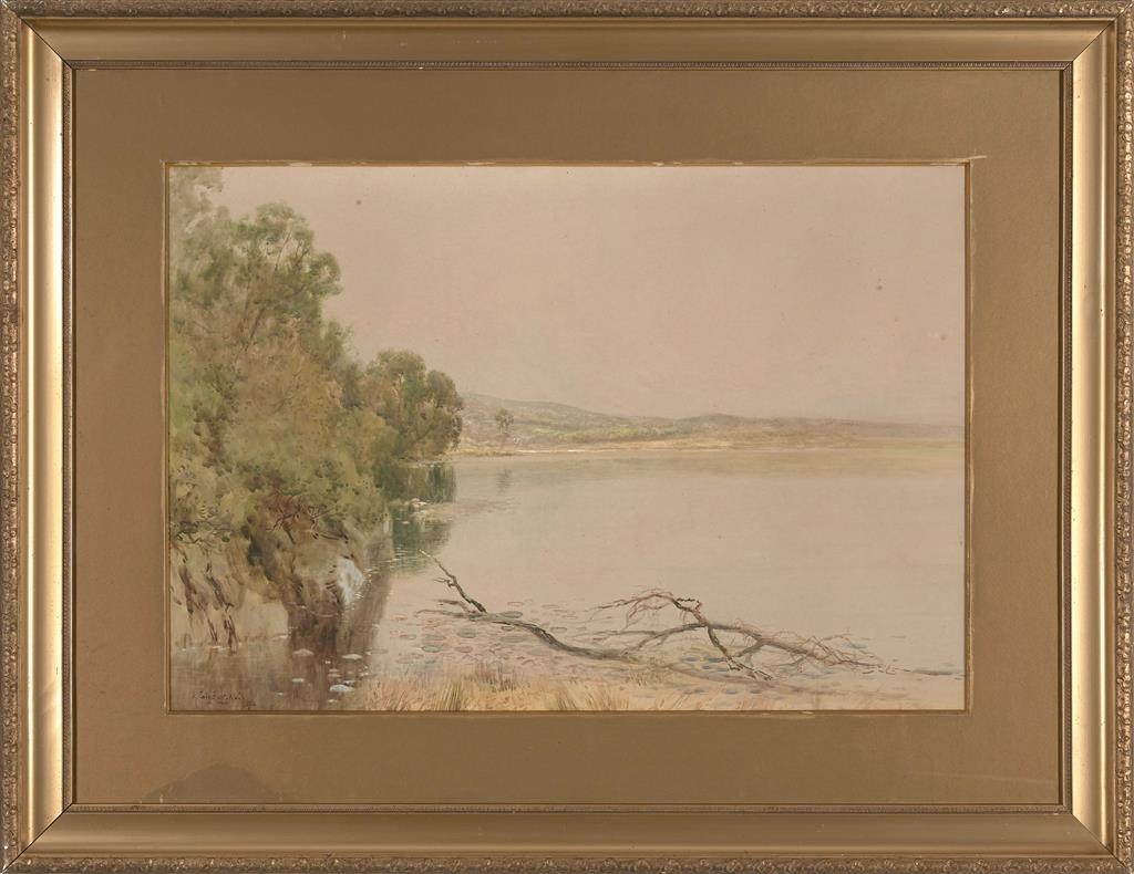 Alfred Sinclair Wadham | River Scene (1916) | MutualArt