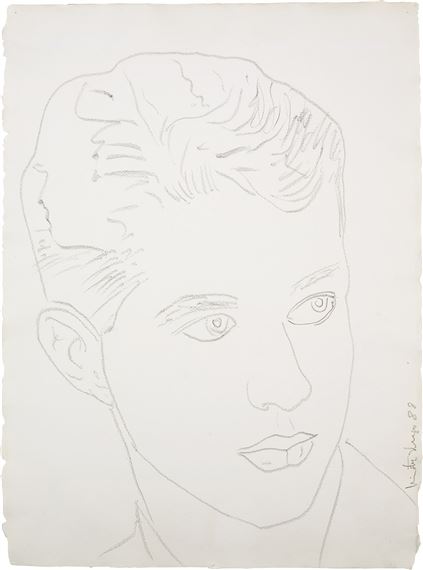 Hugo Victor | Portrait of Halston (1988) | Artwork performance at ...