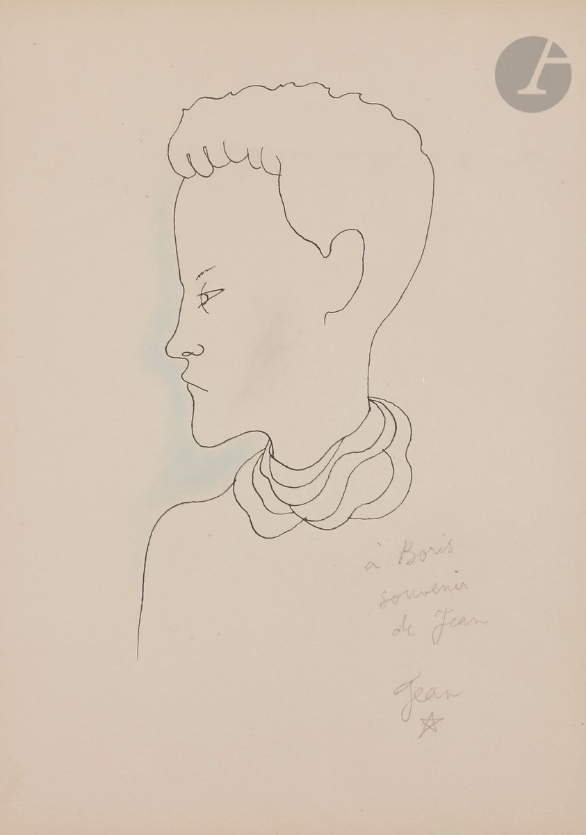 Jean Cocteau | Portrait of Jean Desbordes | MutualArt