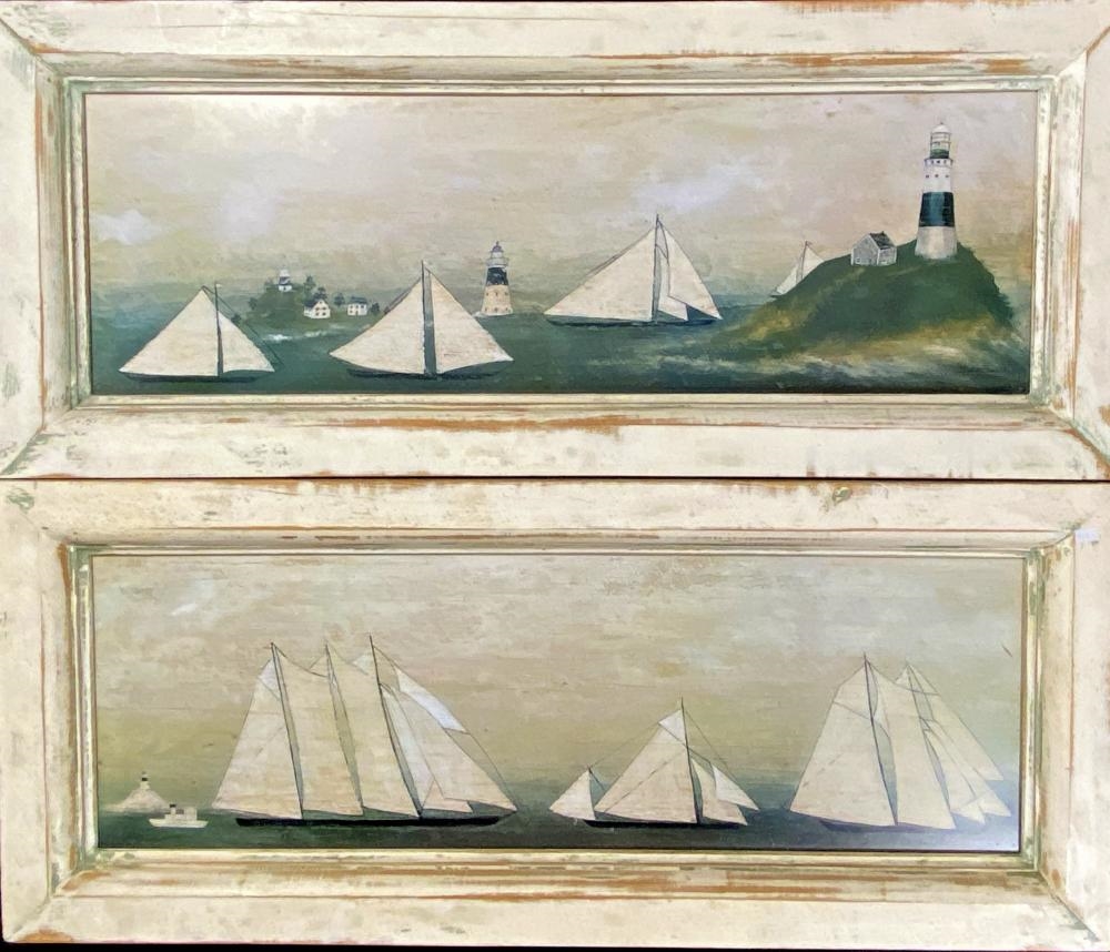 David Carter Brown | Yachts & Lighthouses [2] | MutualArt