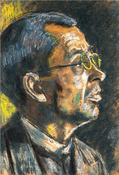 István Nagy | Self-portrait (1919) | MutualArt