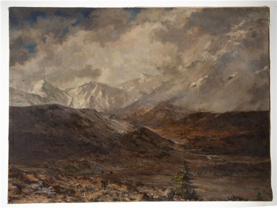 Nathaniel Gibbs | Mountain Valley Landscape | MutualArt