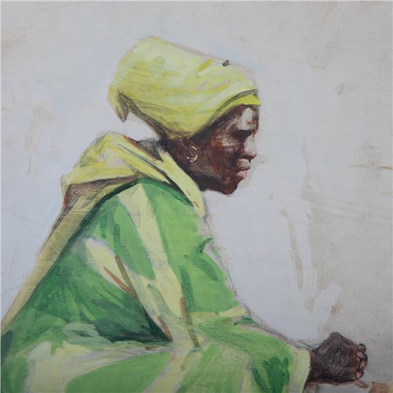 Nathaniel Gibbs | Working Woman with Fruit | MutualArt