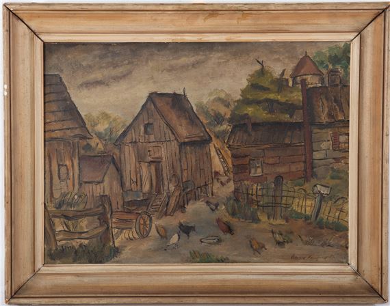 Edward Rosenfeld | Barnyard | MutualArt