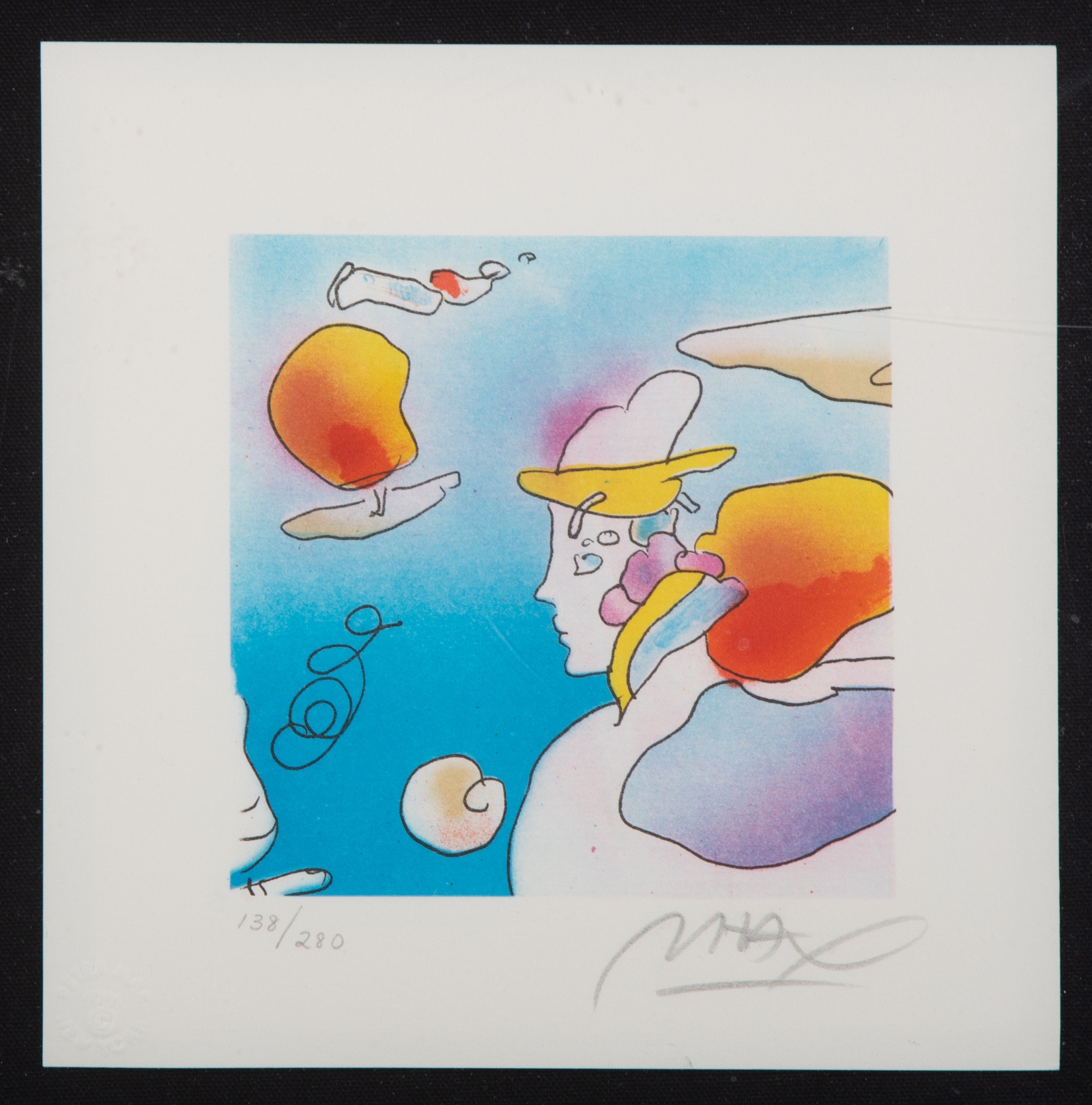 Peter Max | Galactic Man | MutualArt