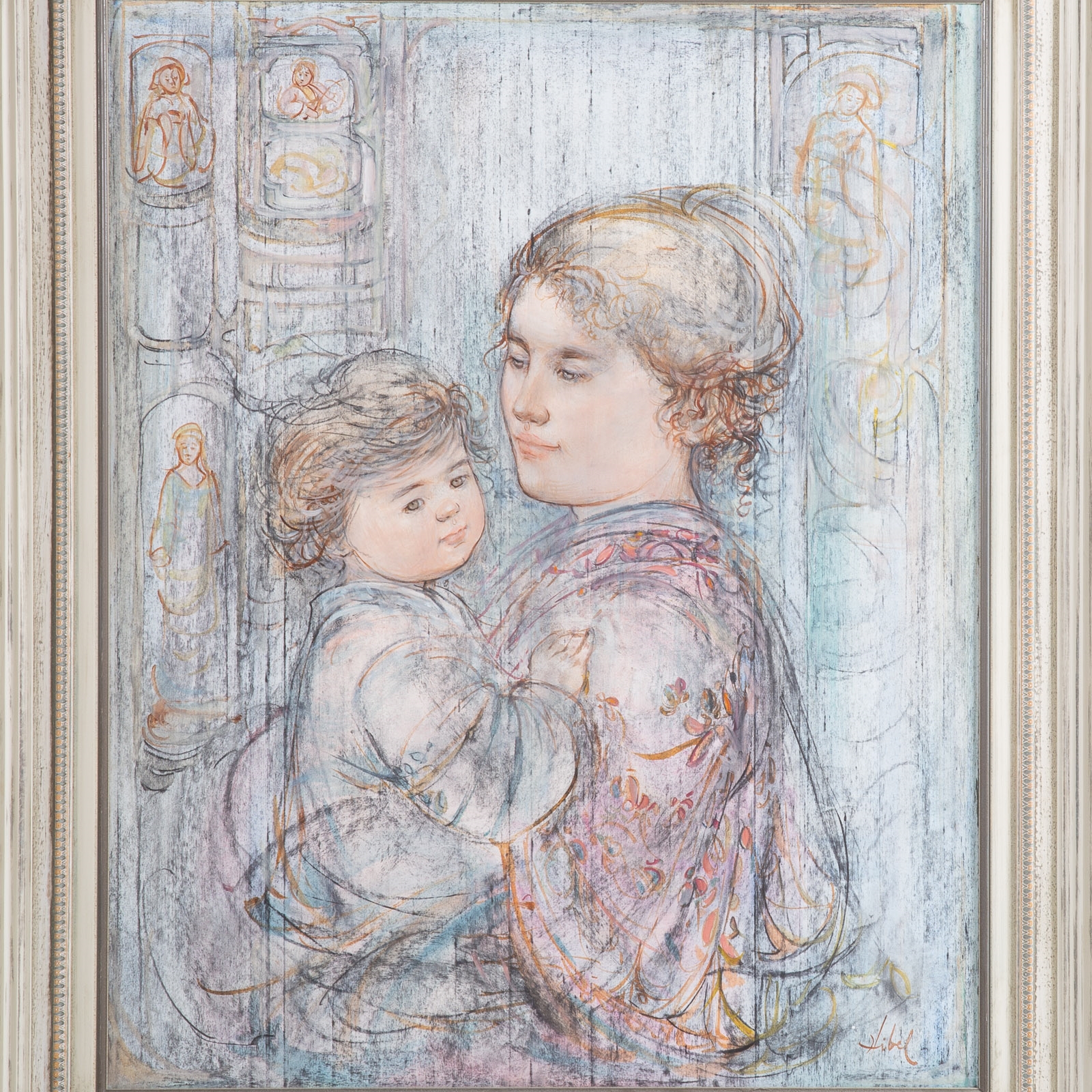 Edna Hibel | Mother and Child | MutualArt