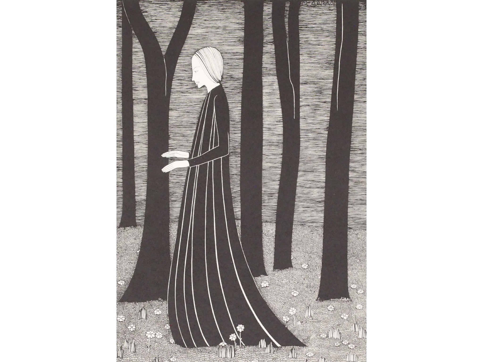 Hannah Frank | WOMAN AND TREES (1931) | MutualArt