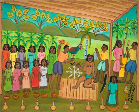 Alexander Gregoire | The sacrifice of the rooster | MutualArt