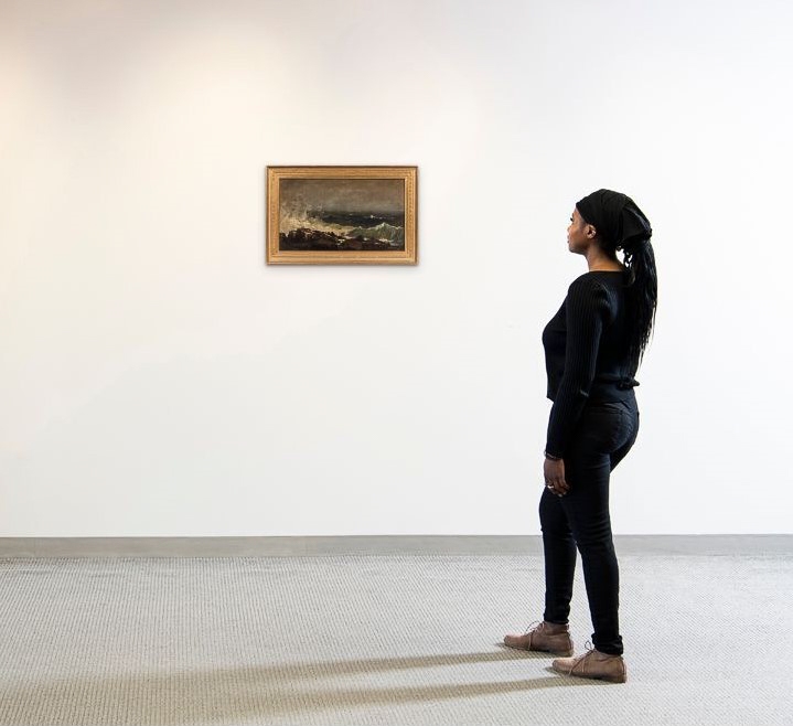 John Appleton Brown | Surf Breaking on a Rocky Coast (73) | MutualArt