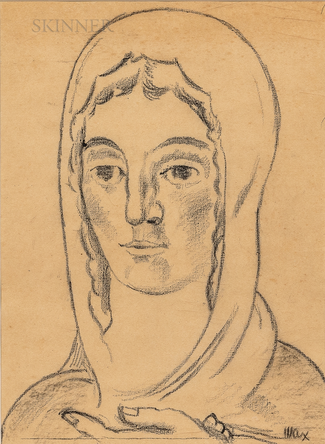 Self Portrait Max Weber Artist