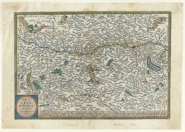 Matthias Quad | Map of Austria (1593) | MutualArt