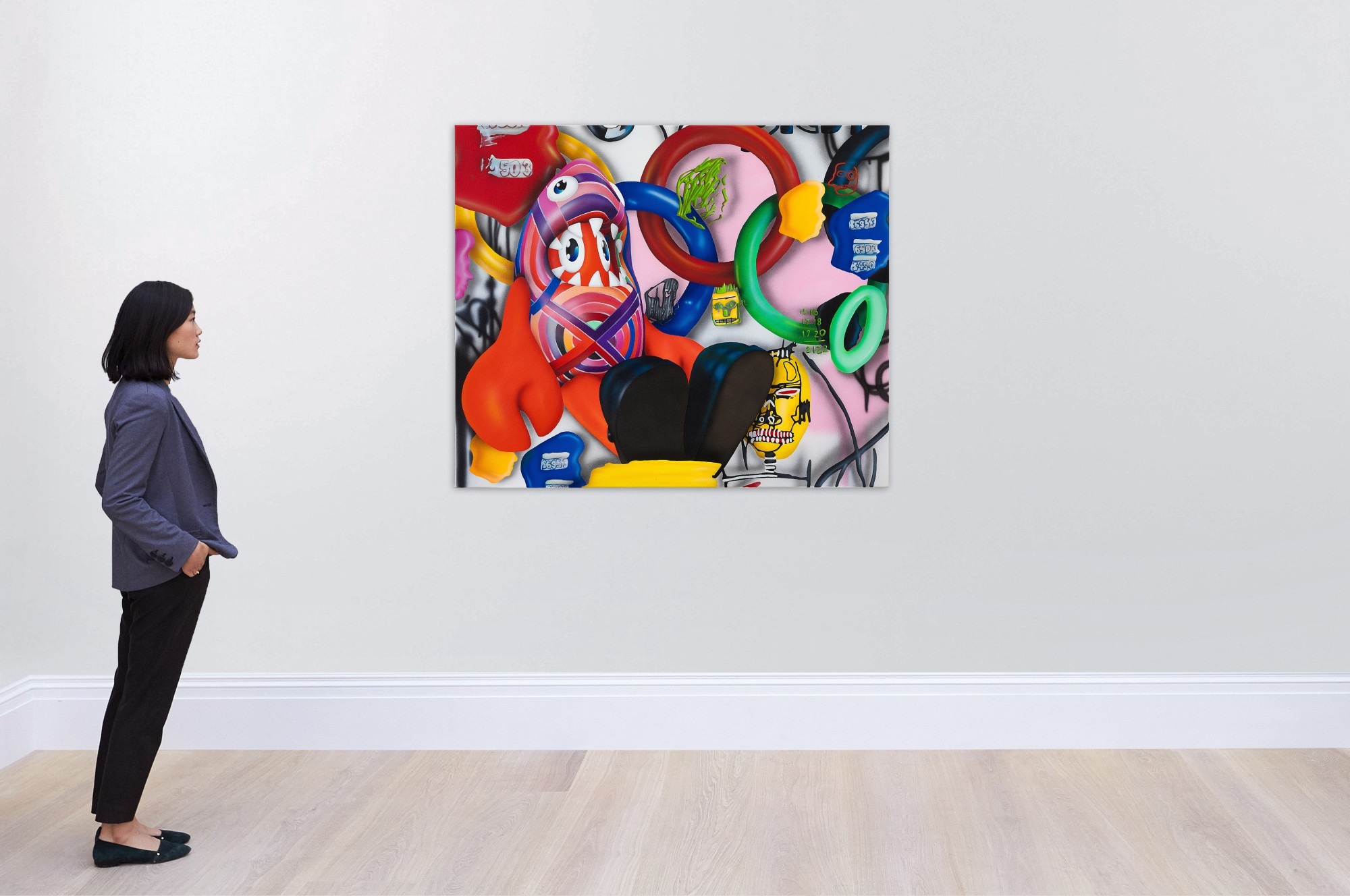 Philip Colbert | Collaboration Paintings from The Lobster Land Museum ...