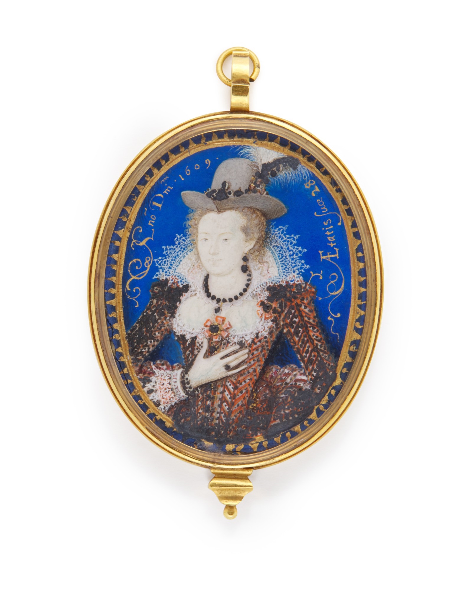 Nicholas Hilliard | Portrait of a lady (1581) | MutualArt