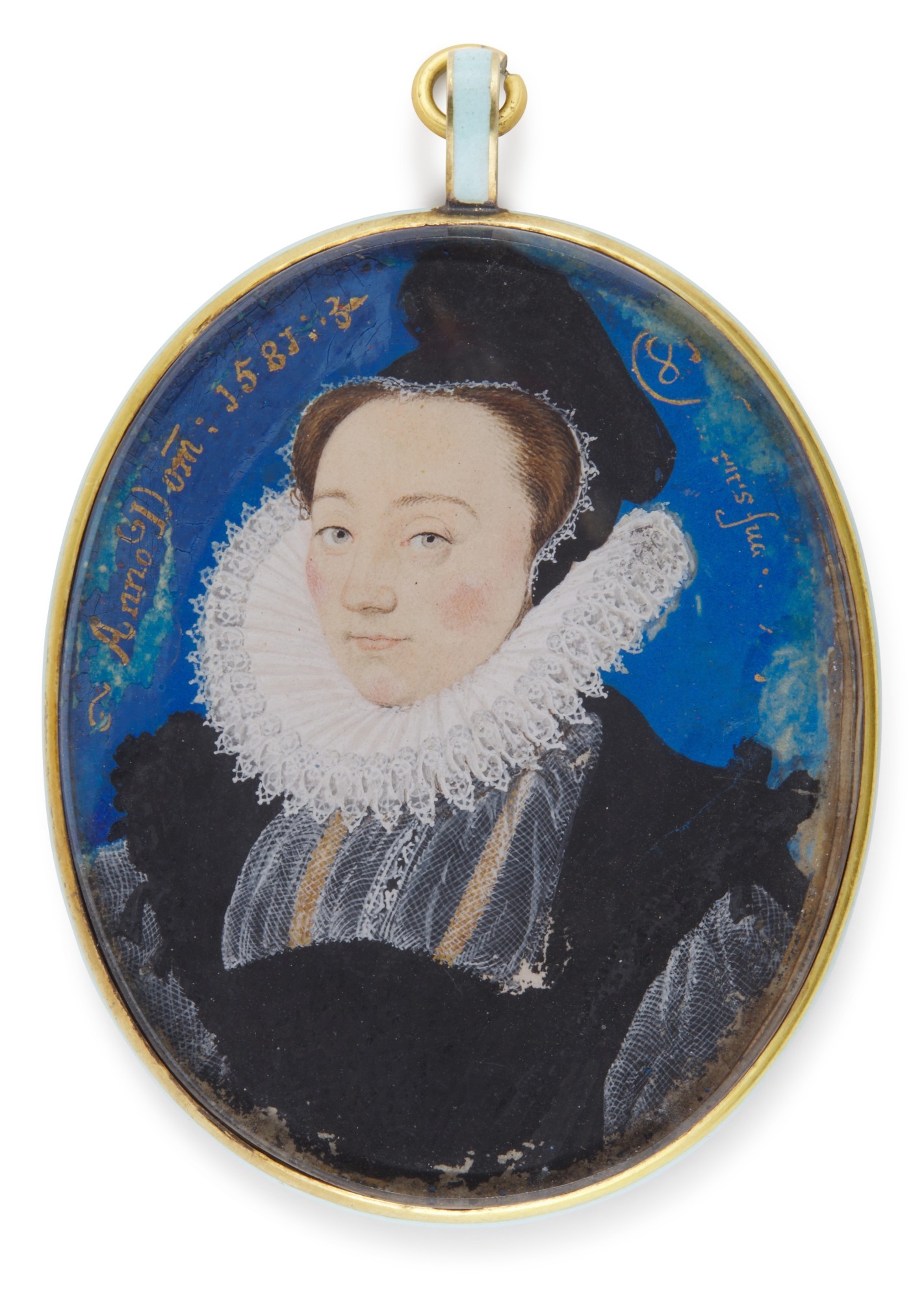 Nicholas Hilliard | Portrait of a lady (1581) | MutualArt