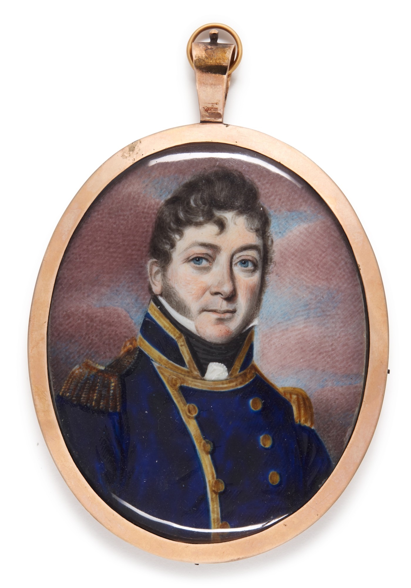 Peter Paillou | Portrait of a naval officer (Circa 1805) | MutualArt