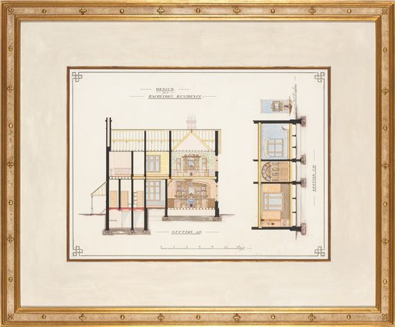 Reginald F. Watson | Group of Nine Architectural Renderings | MutualArt