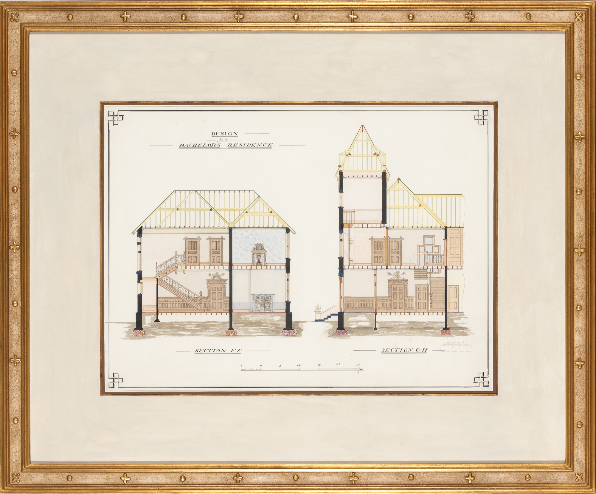Reginald F. Watson | Group of Nine Architectural Renderings | MutualArt