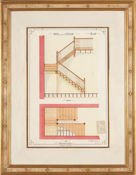 Reginald F. Watson | Group of Nine Architectural Renderings | MutualArt
