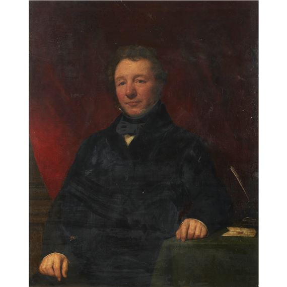 Scottish School, 19th Century | HALF LENGTH PORTRAIT OF JOHN GEORGE ...