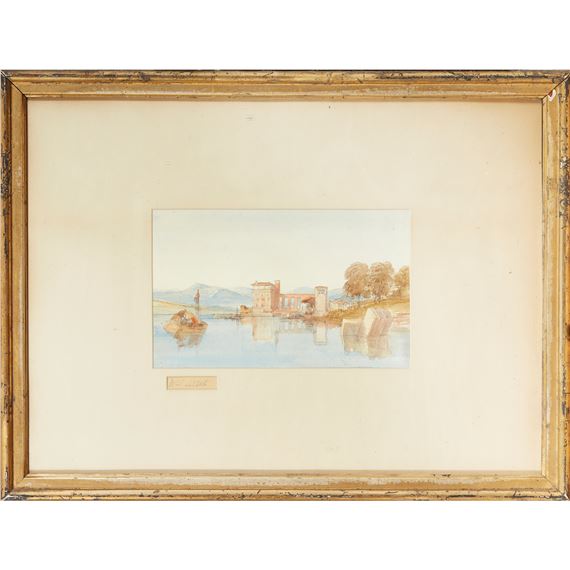 William Leighton Leitch | A VIEW OF LAKE COMO | MutualArt