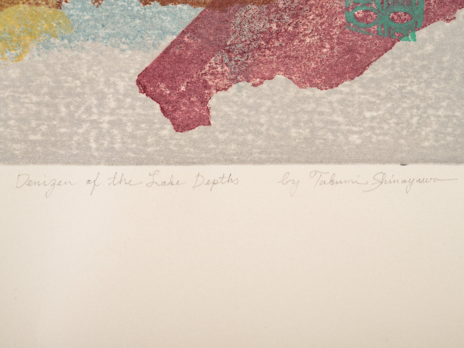 Takumi Shinagawa | Denizen of the Lake Depths (Circa 1957) | MutualArt