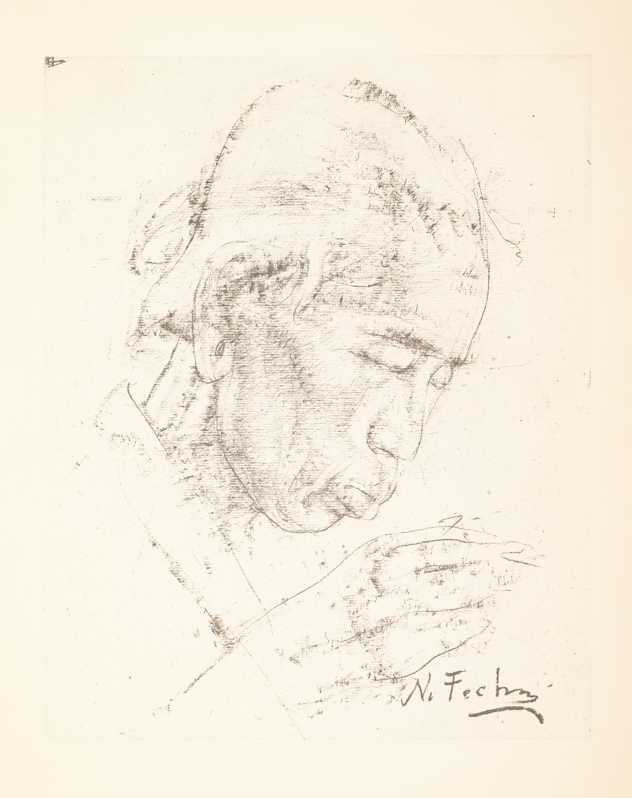 Nicolai Fechin | The Charcoal Drawings of Nicolai Fechin | MutualArt