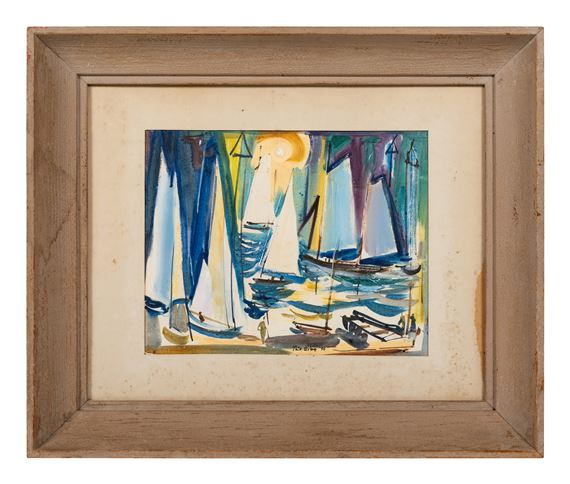 Phil Dike | Summer Sails (1954) | MutualArt
