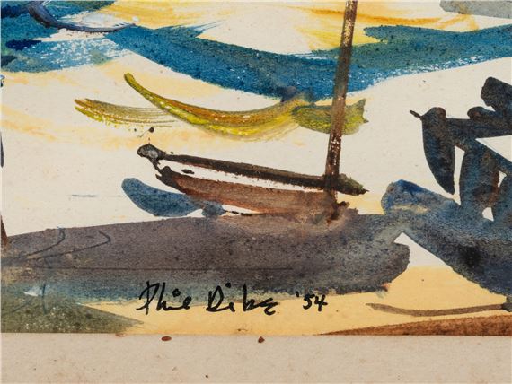 Phil Dike | Summer Sails (1954) | MutualArt