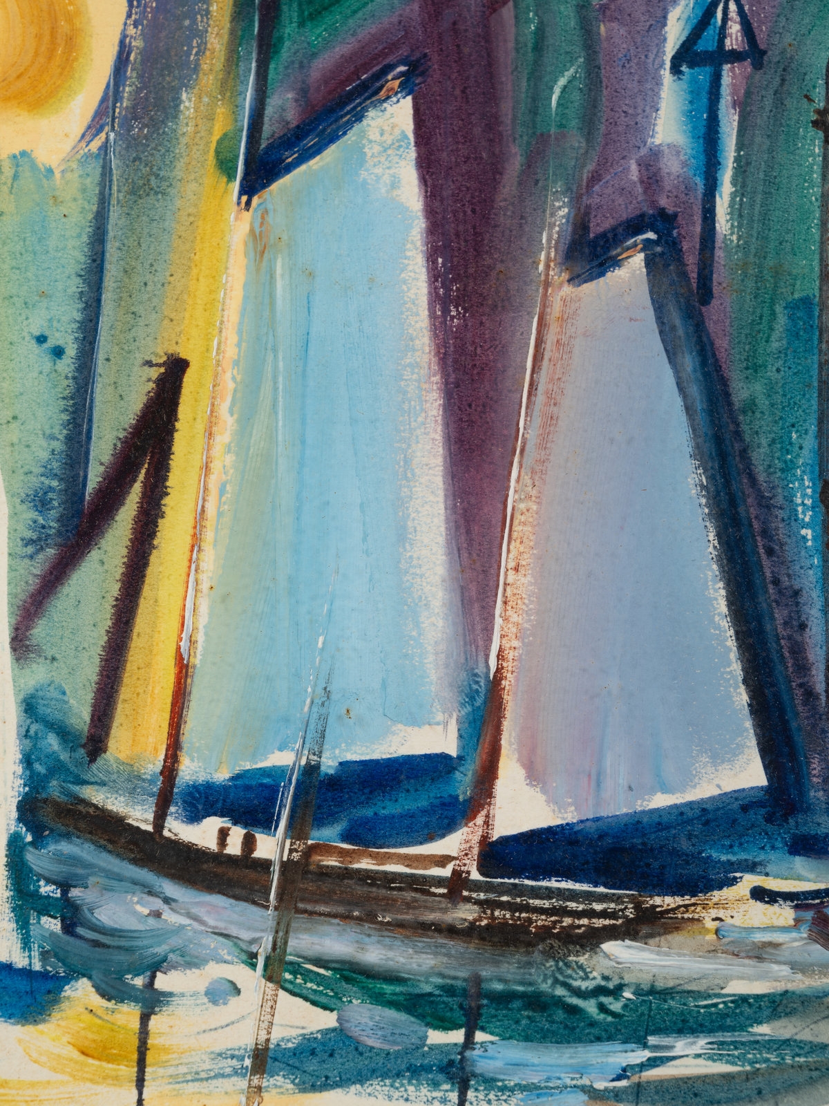 Phil Dike | Summer Sails (1954) | MutualArt