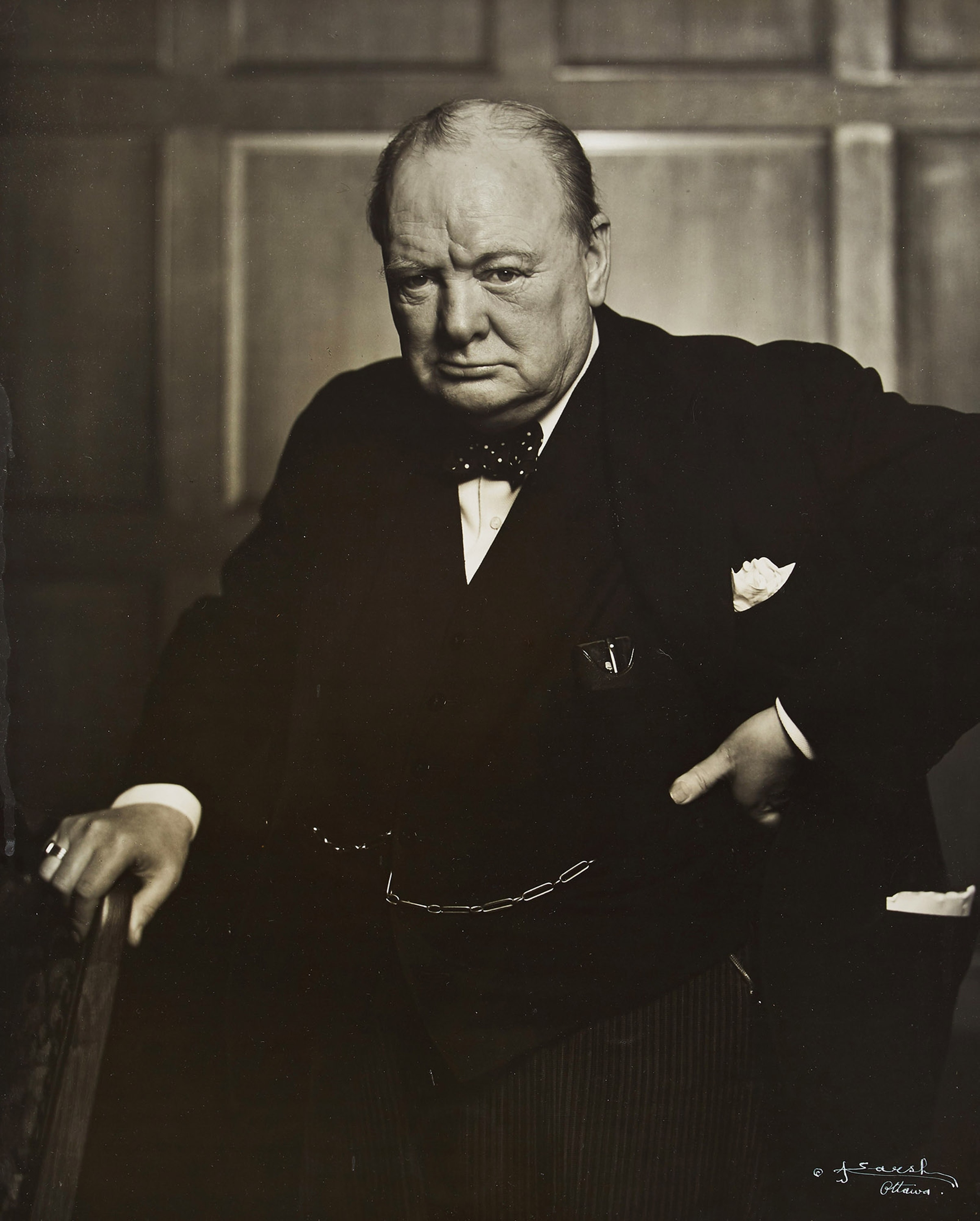 Yousuf Karsh | Winston Churchill | MutualArt