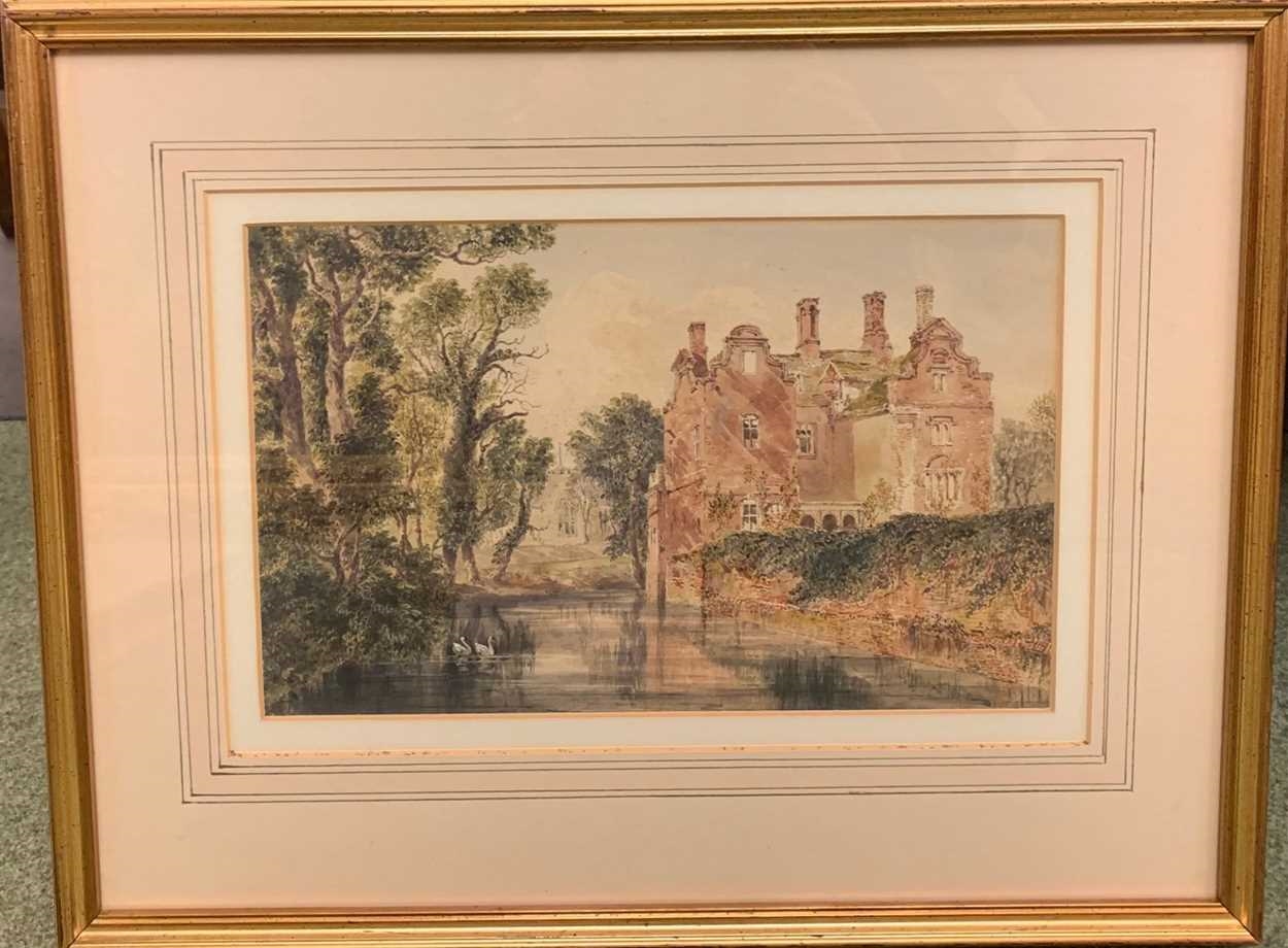 Joseph Murray Ince | Landwade Manor House from the south-east | MutualArt