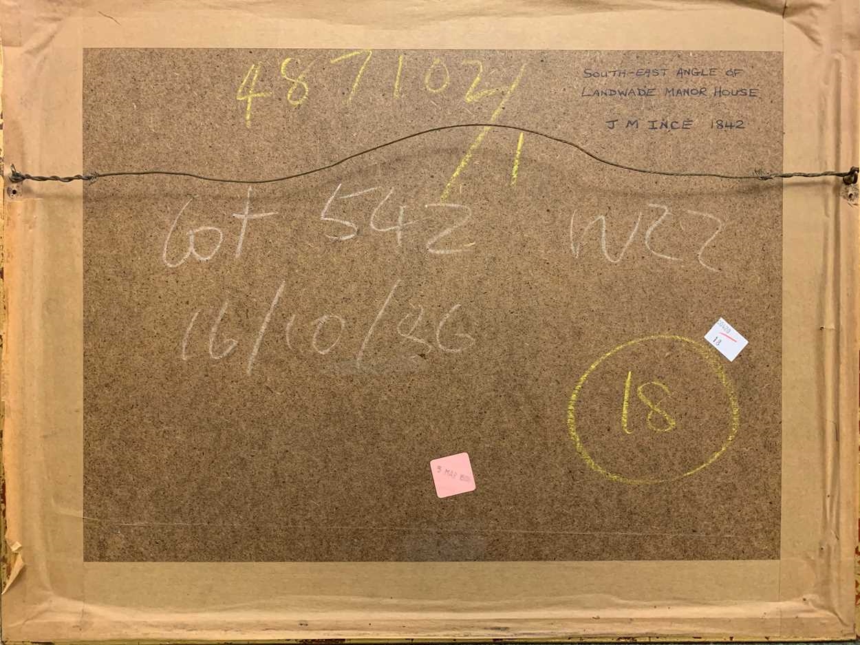 Joseph Murray Ince | Landwade Manor House from the south-east | MutualArt