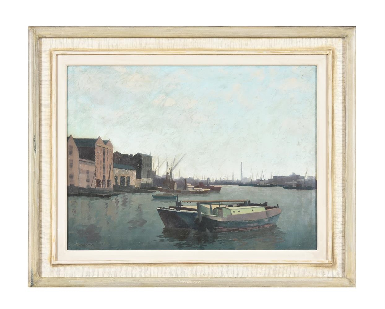 Harold Workman | River Thames from Tower Bridge | MutualArt