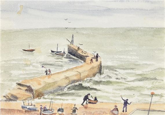 Elwin Hawthorne | Harbour Arms | MutualArt