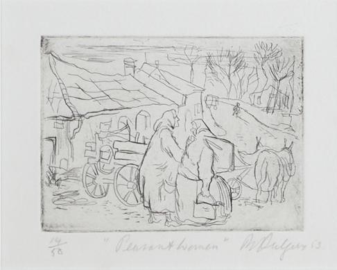 Roy Dalgarno | Peasant Women (1959) | MutualArt