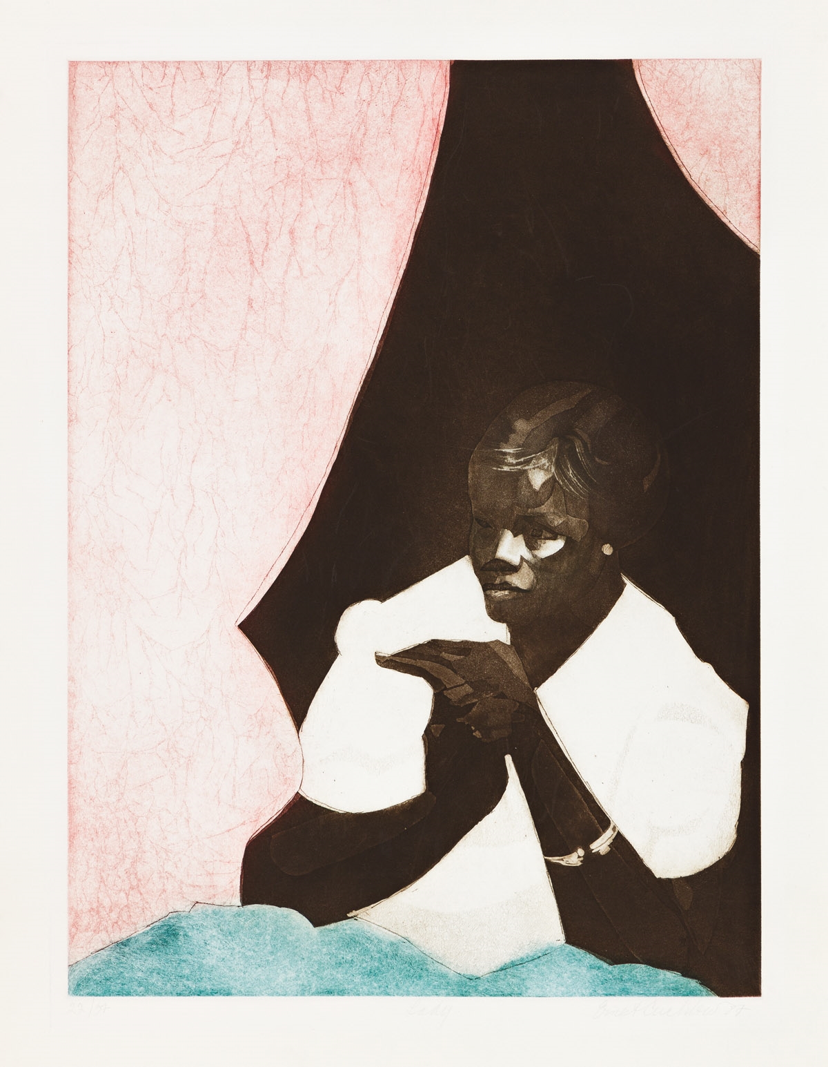 Ernest Crichlow | Lady. (1987) | MutualArt