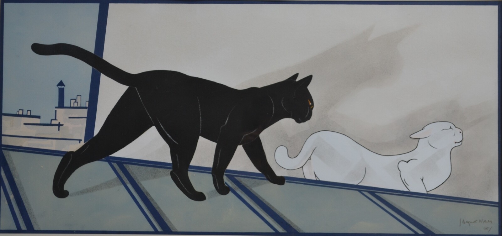 Jacques Nam | CHATS (1945) | MutualArt