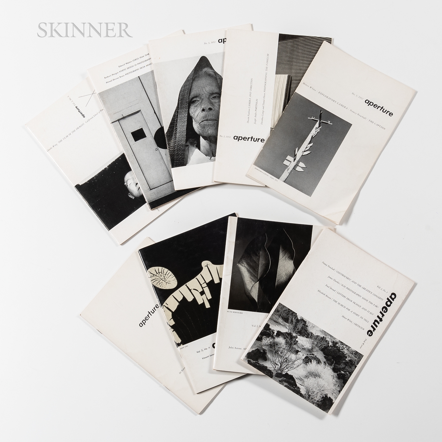 Minor White | Collection of Aperture Magazines | MutualArt