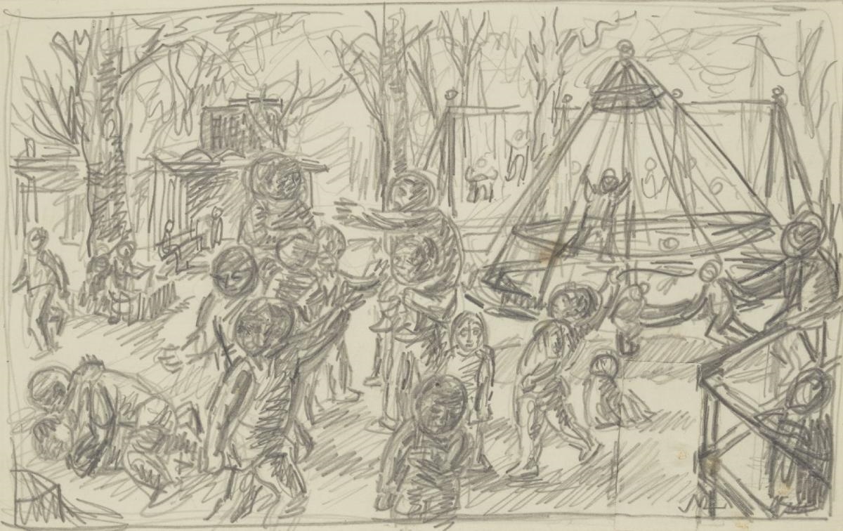 John Lessore | Playground | MutualArt