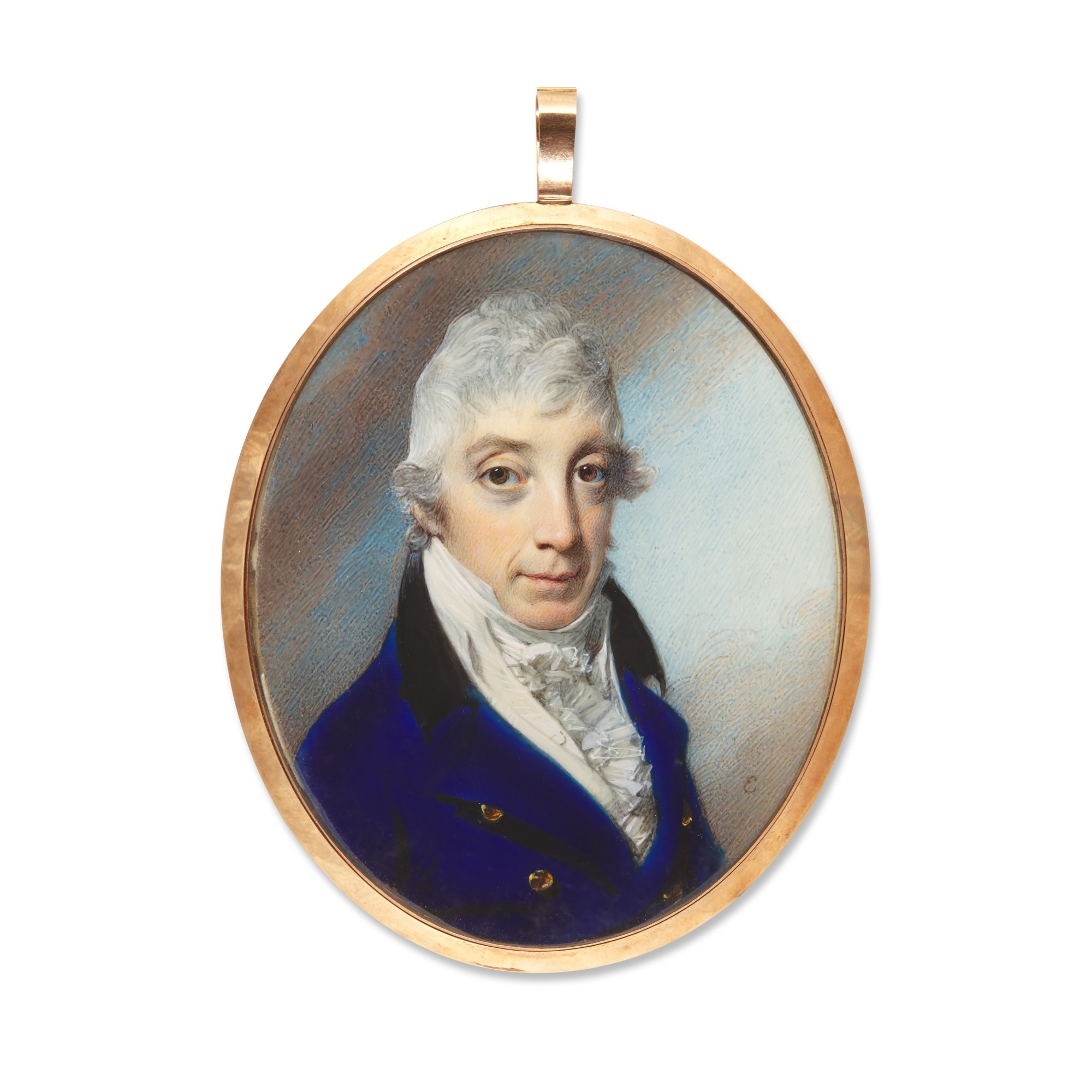 George Engleheart | Portrait of a gentleman (Circa 1805) | MutualArt