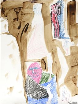 Francisco Leiro | TROIS PERSONNAGES (1984) | MutualArt