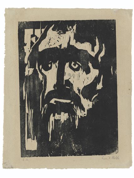 Emil Nolde | Prophet (1912) | MutualArt