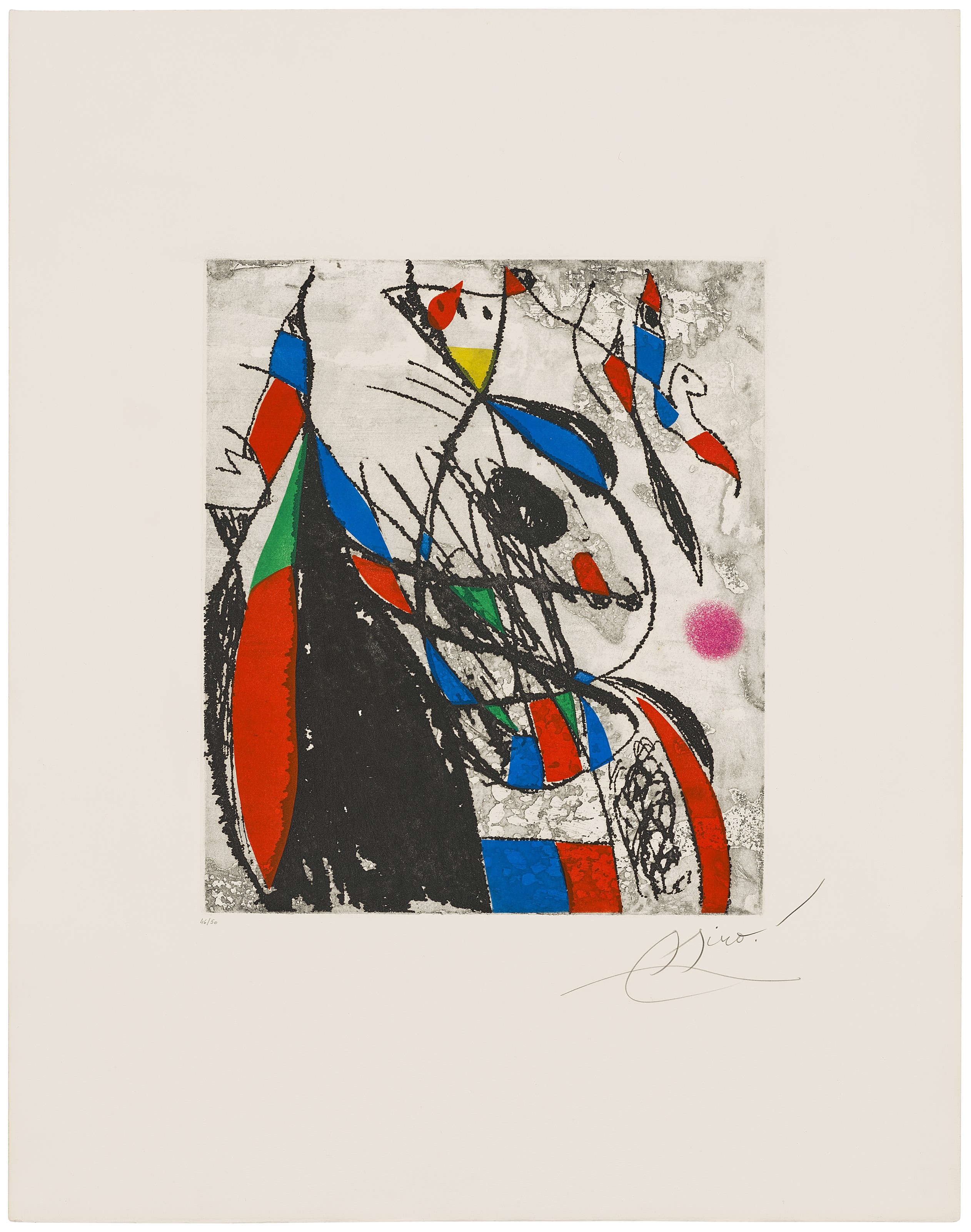 Joan Miró | Libre del Sis Sentits (Circa 1981) | MutualArt