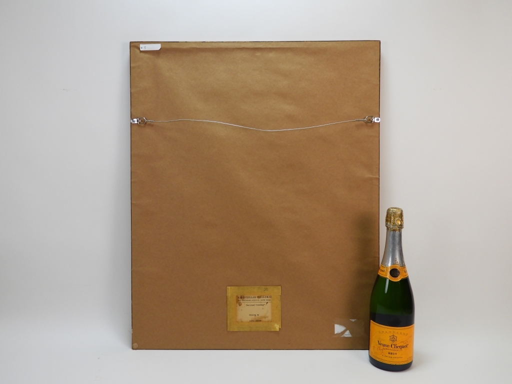 Louis George | Louis George Bouche Regionalist Pencil Drawing | MutualArt