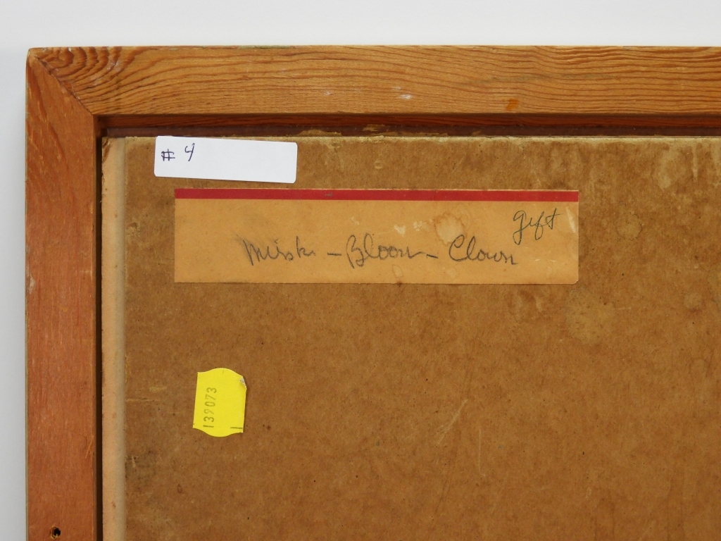 Hyman Bloom | Hyman Bloom Portrait Study Drawing | MutualArt